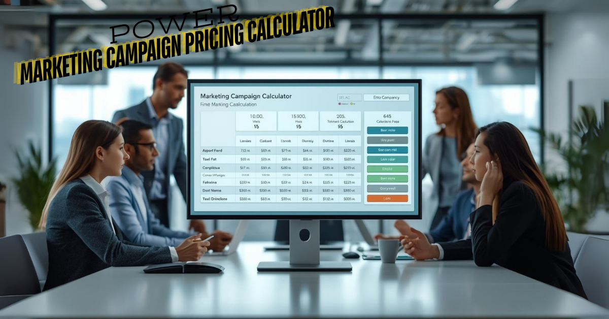 Marketing Campaign Pricing Calculator - OMGEE DIGITAL TECHNOLOGIES